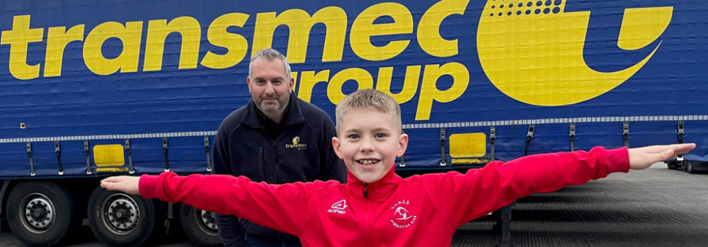 Gymnast springs forward with Transmec’s support