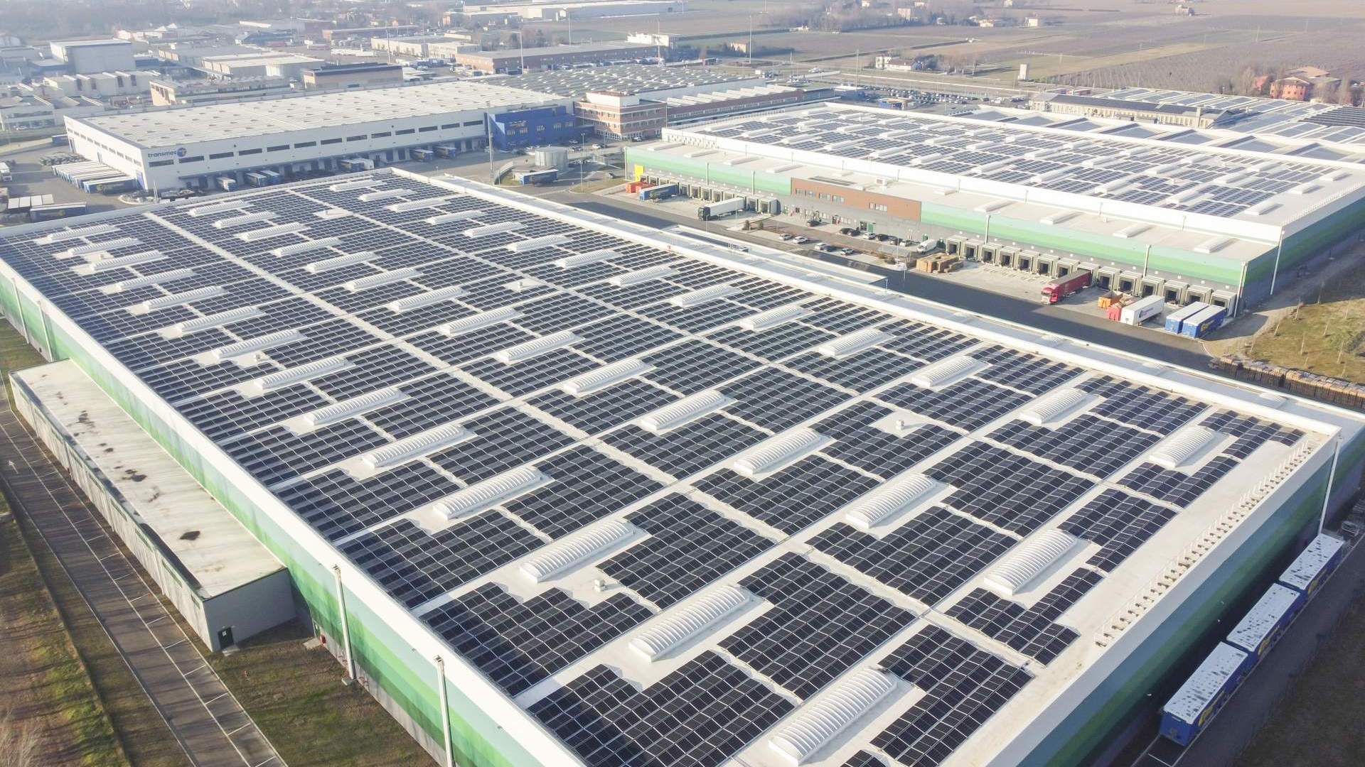 Logistics Italy-The warehouses in Modena, Milan, and Caserta